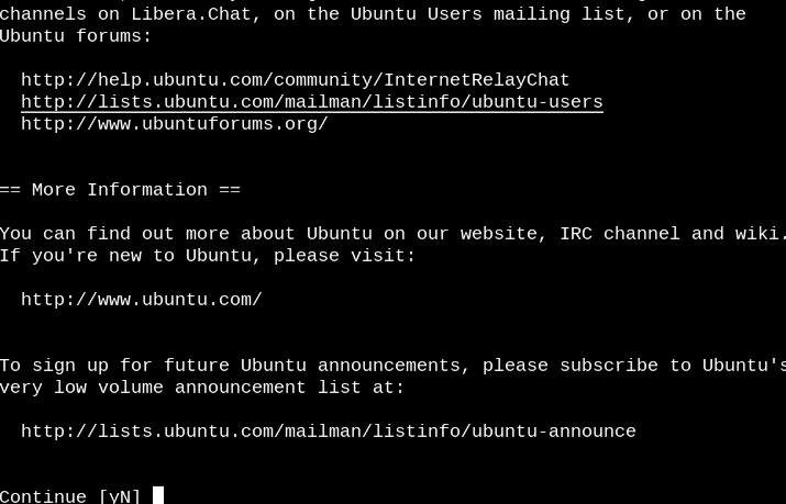 Upgrade EOL Ubuntu server from 20.10 to 21.10. An upgrade from ‘groovy ...